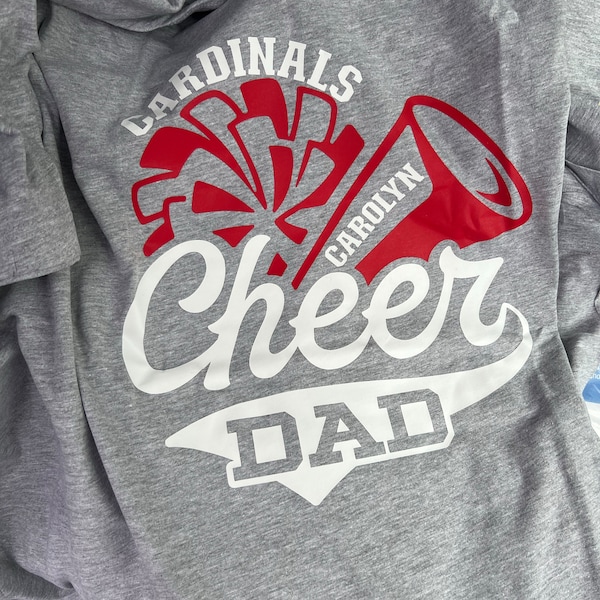 Cheer Dad Shirt,cheer Dad Shirt,cheer Dad Tee,cheer Dad Shirt,cheer Mom ...