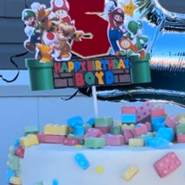 2D Minions Any Name/age Cake Topper | Theme Cake Topper | Customize ...