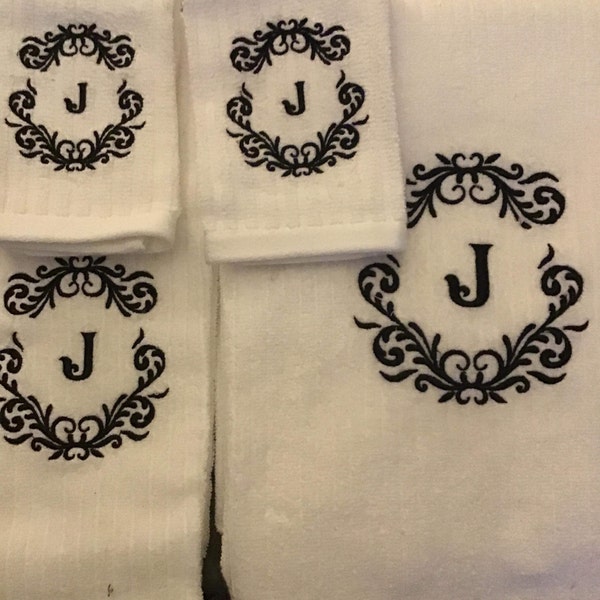 Victorian Bridal Monogram Font Frame - Instant Download - Etsy