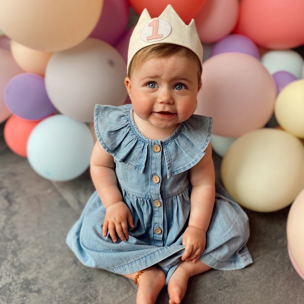 Custom Linen Crown - Create Your Own Crown - Reversible Crown ...