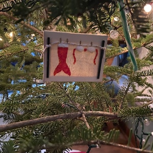 Flamingo Art Christmas Flamingos Flamingo Reindeer Coastal - Etsy