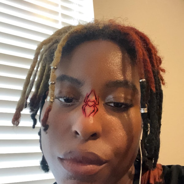 Silver Flower & Sunburst Charm Linking Ring 8" Dread Tie, Loc Tie ...