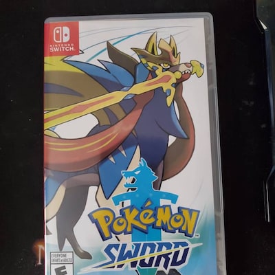 Pokémon Sword Cover Art & Replacement Case for Nintendo Switch - Etsy