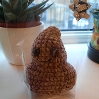 Positive Poo Crochet Pattern, Poop Toilet Theme Crochet, Funny ...