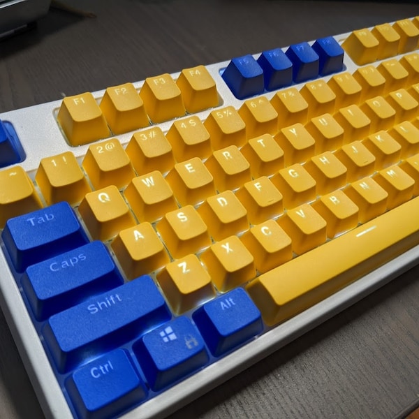 Build Your Own! * Dual-tone * Color 104 PBT Backlit Custom Keycap Set ...