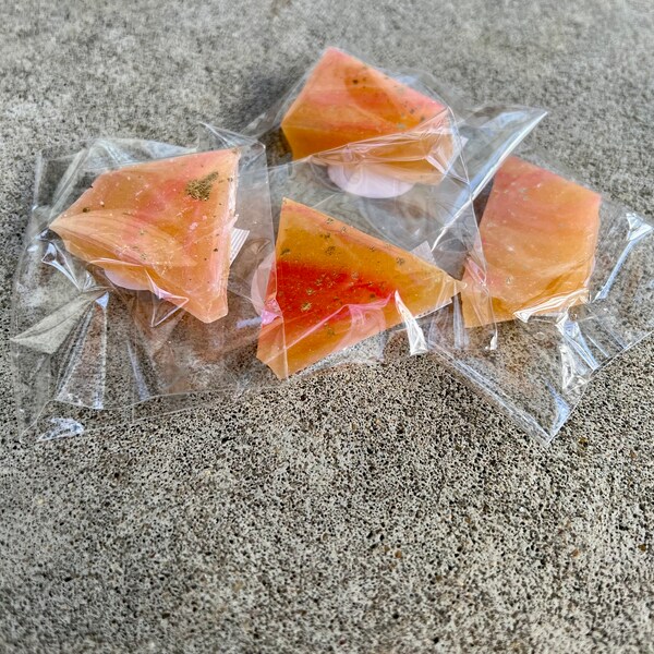 Peach Moonstone Kohakutou Candy, Edible Jewelry, Vegan, Gluten Free ...