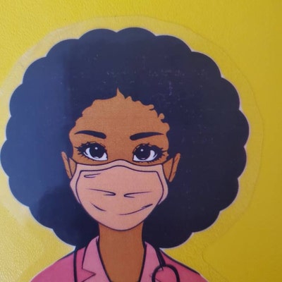 Doctor Sticker Kiss-cut Stickers Female Doctors Laptop - Etsy