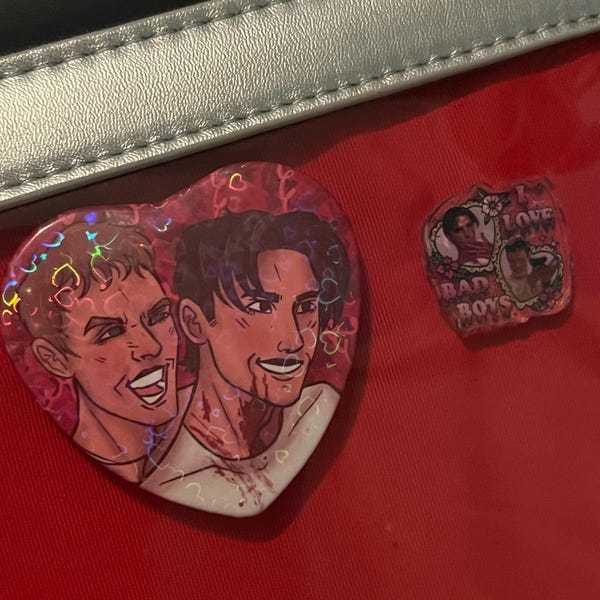 Horror Couple Pin Badges —herbert X Dan, Needy X Jennifer, Maren X Lee ...