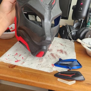 Cyber Samurai Cosplay Helmet - Etsy