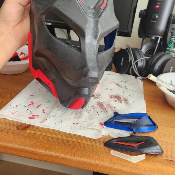Cyber Samurai - Cosplay Helmet - Etsy