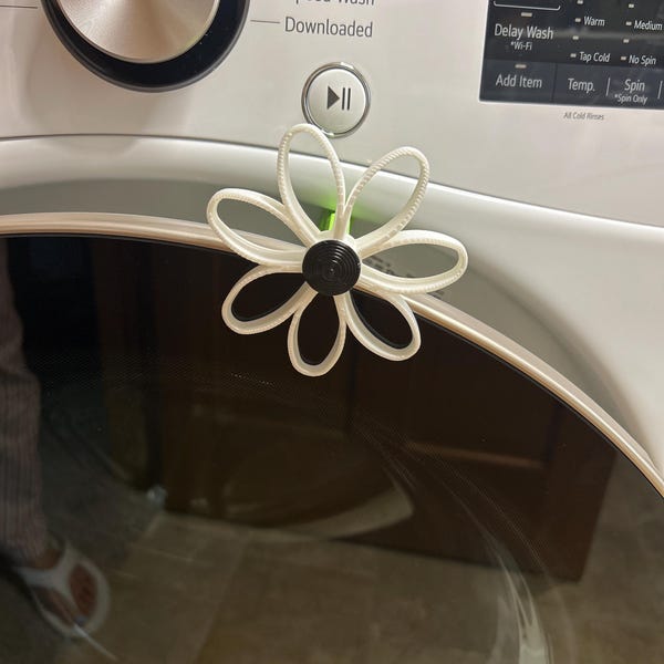 Washer Door Prop Flower, Front Load Washing Machine Door Holder, Holds ...