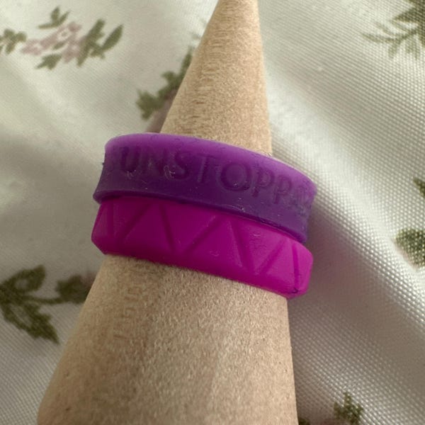 NEW Custom Silicone Wedding Ring for Women Customized Wedding Band - Etsy