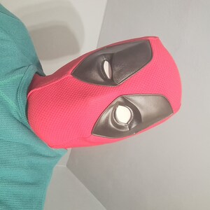 X-force Grey Deadpool Costume Cosplay Mask With Magnetic Eyes - Etsy