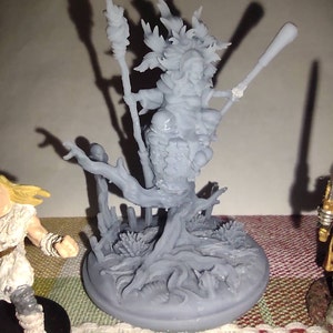 Grey Render Monster Tabletop Miniature Monstrober 2021 | Etsy