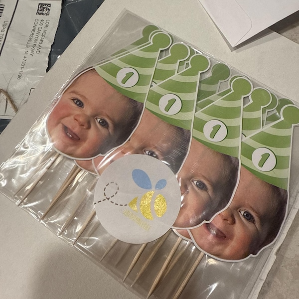 Personalized Face Confetti Funny Birthday Confetti 1st, 21st, 30th ...