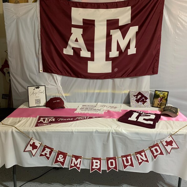 A&M Banner, Aandm Bound Banner, Bound Banner, College Banner, Dorm ...