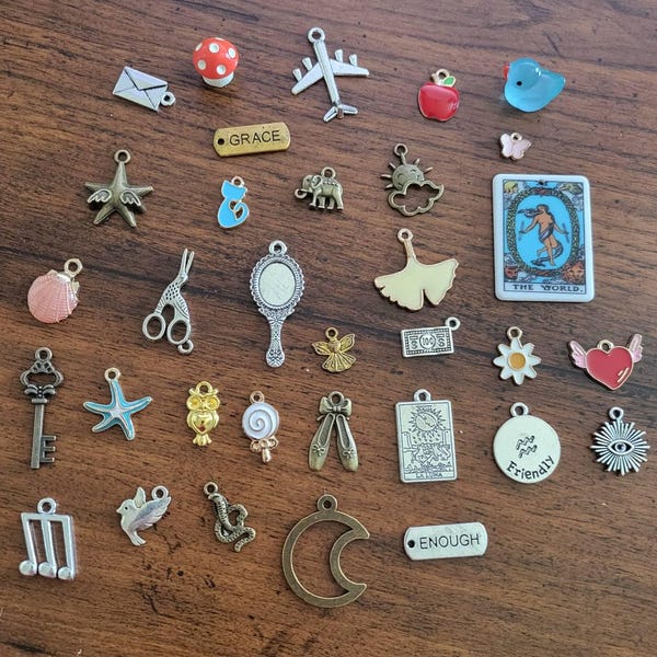 Divination Charms, Charm Kit, Charm Casting, Mystery Scoop - Etsy