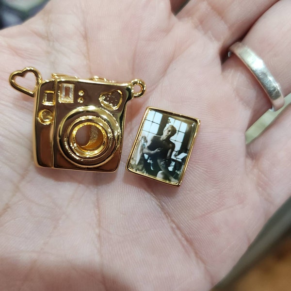 Personalized Photo Camera Locket Necklace - Mini Camera Photo Necklace ...
