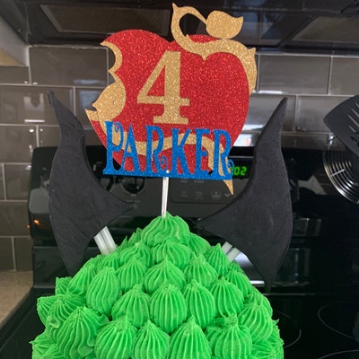 Personalized Apple Cake Topper - Etsy