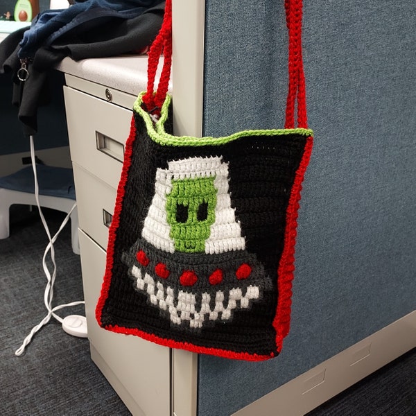 Alien Mosaic Crochet Pattern (PDF) - Etsy