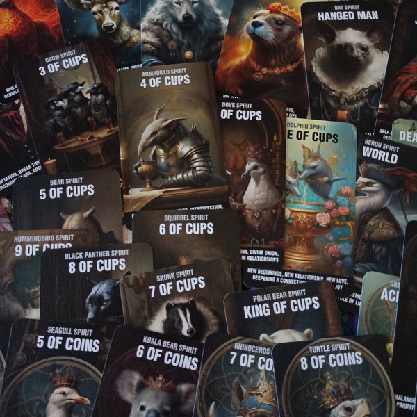 Past Life Oracle Deck From the Soul Reflection - Etsy