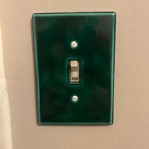 Starry Night Ceramic Switchplate / Light Switch Cover - Etsy