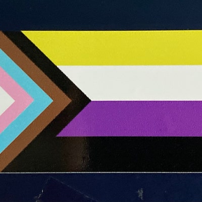 Heart Progress Pride Flag LGBTQ POC Transgender Flag Vibrant Color ...