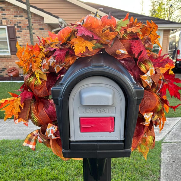 It's a Girl Mailbox Swag, Baby Girl Mailbox Swag, Baby Mailbox Bow ...