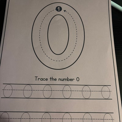 Number Tracing Posters & Flashcards, Vehicles and Roads, Printable ...