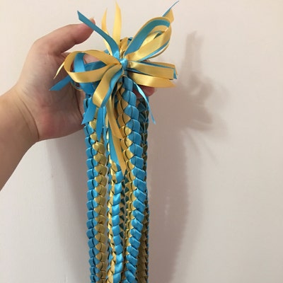 Triple Strand Ribbon Lei - Etsy