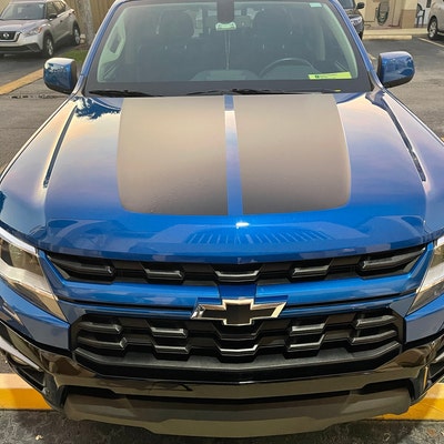 Fits Chevy Colorado Hood Graphics Auto 3M Vinyl Decals Stripes and ...