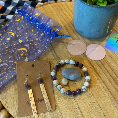 Crystal Barrette, Raw Crystal Barrette, Witchy Crystal Hair Clip ...