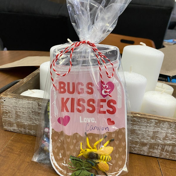 Download Printable Valentine Candy Gift DIY Mason Jar for Gummy Worms ...