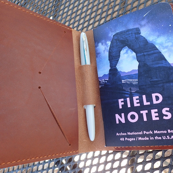 Field Notes Cover, Personalized Field Notes Cover, Leather Field Notes ...