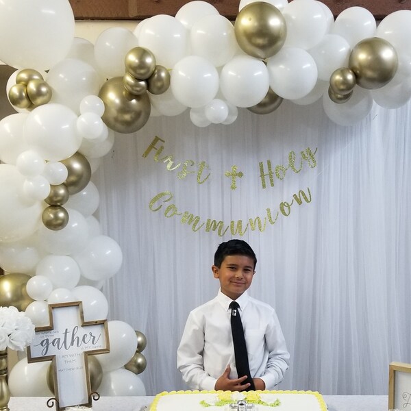 First Holy Communion Banner, Communion Banner, First Communion Banner ...