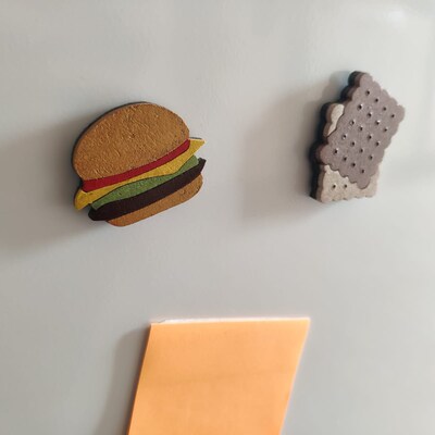 Fridge Vegetable Wooden Magnet, Tomato Magnet, Pepper Magnet, Onion ...