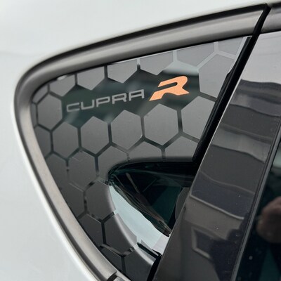 2x Front Window Stickers Corsa OPC With Circuit or GSI Matt Black / Opc ...