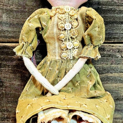 MUSTARD SEED ORIGINALS, Primitive Doll Pattern, Americana Doll Pattern ...