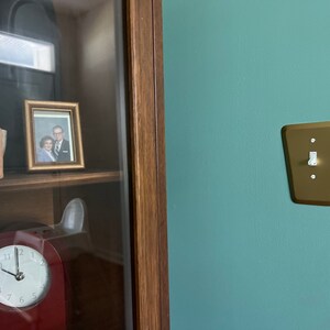 TELSTAR Painted Mid Century Atomic Shadow Box Light Switch and - Etsy