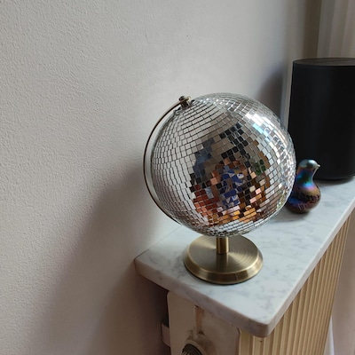 Mirrored Glass Brick Mushroom Disco Ball Living Room Ornamentsvarious Colors Various Sizes - Etsy