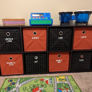 Custom Storage Bin Labels Custom Organizing Stickers - Etsy