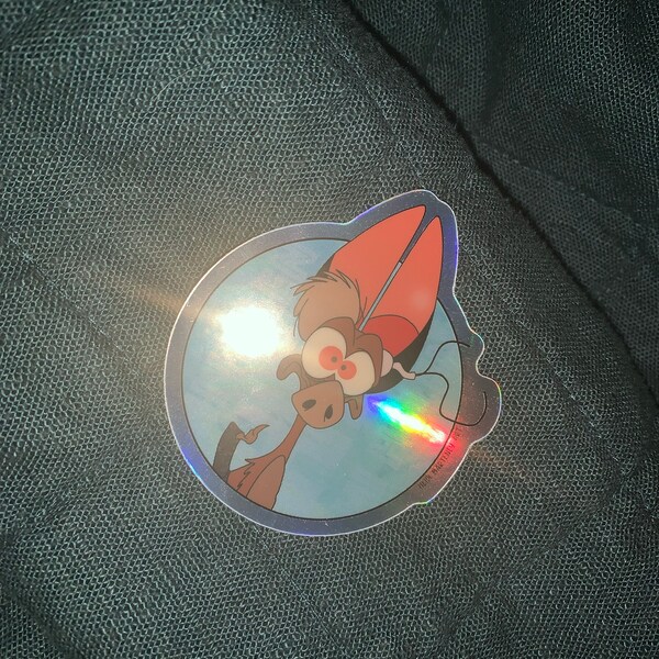 Holographic Hi Helen Sticker, Vinyl Ferngully Inspired Sticker ...
