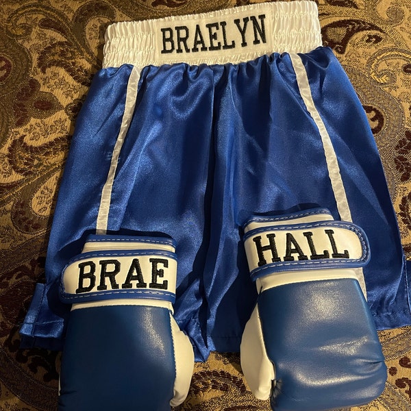 Personalized Perfection: Baby Boxing Set With Custom Wearable Gloves ...