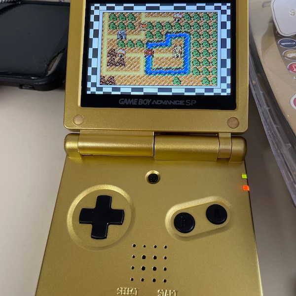 Gameboy Advance SP IPS V2 Screen Zelda Version - Etsy