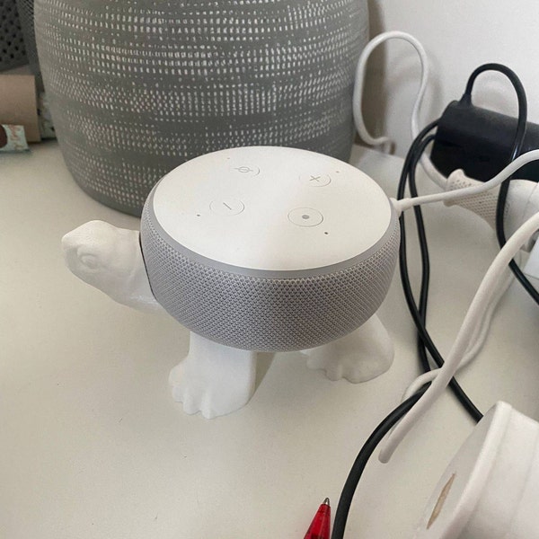 Tortoise Turtle Holder for Amazon Echo Dot 3rd Gen - Alexa - Stand ...