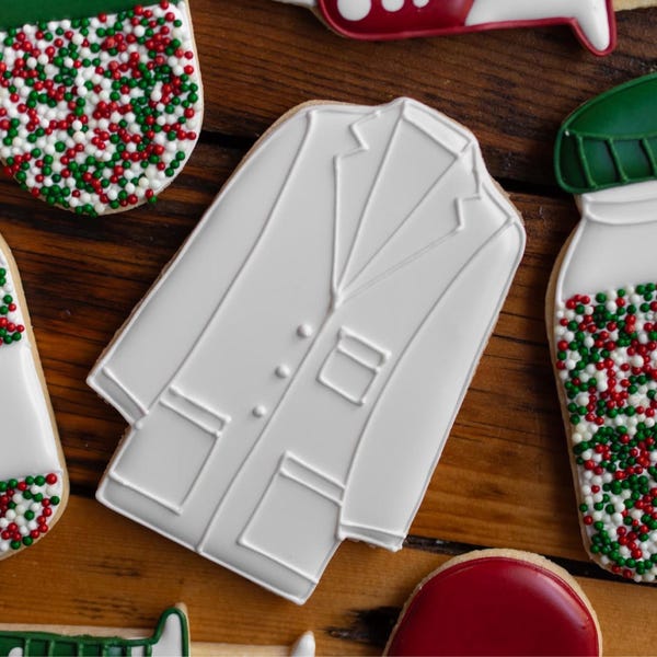 Lab Coat Cookie Cutter - Etsy
