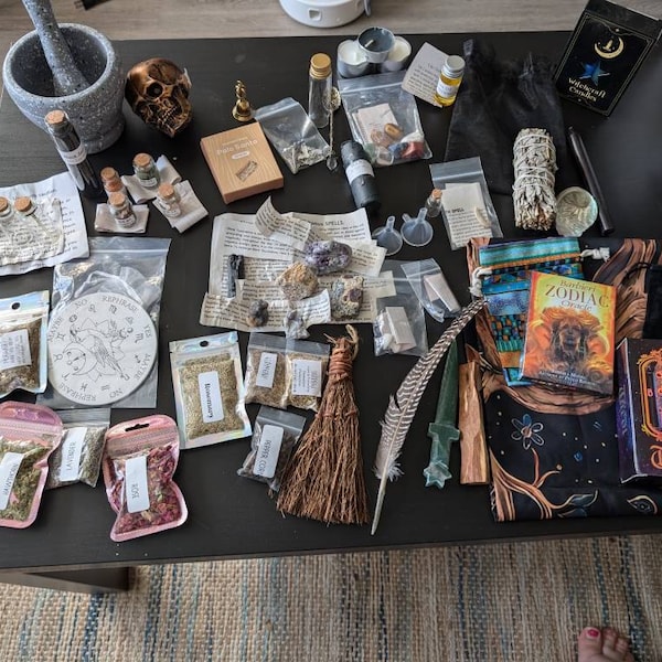 Otherworldly Witch Kit Witchcraft Supplies Mystery Box Magick Gift for ...