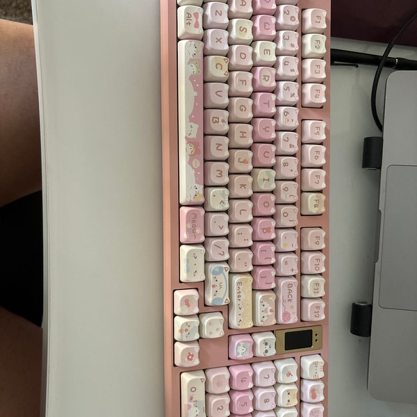 Bear Story Keycap Set FOA/XOA Profile Keycap Set Kawaii Bear Book ...