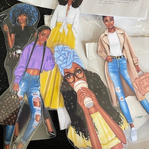 African American Bookmark Set black Girl Bookmarksblack Girl Magic ...