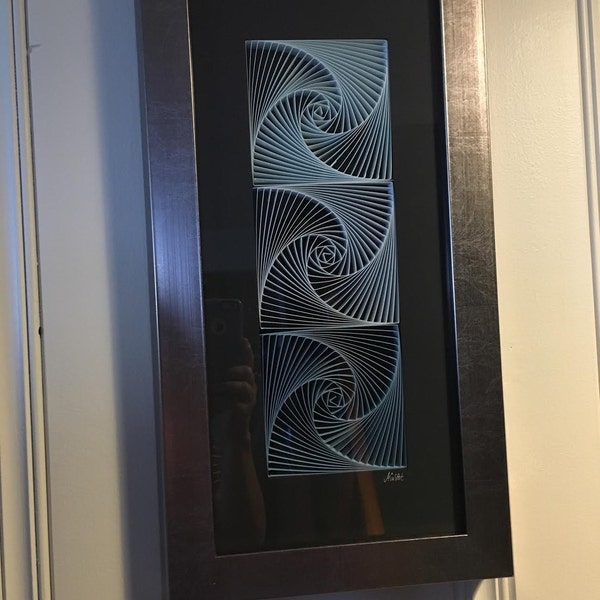 3D Paper Art Frames, Paper Sculpture Wall Art, 3D Layered Paper Art ...